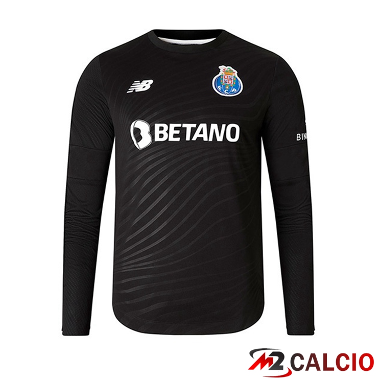 Tutte Le Maglie Calcio FC Porto Portiere Maniche Lunghe Nero 2022/2023 ...