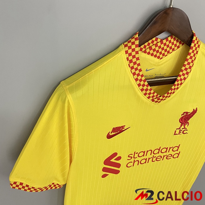 Negozio Maglie Calcio Liverpool Terza Giallo 21/22 Prezzo